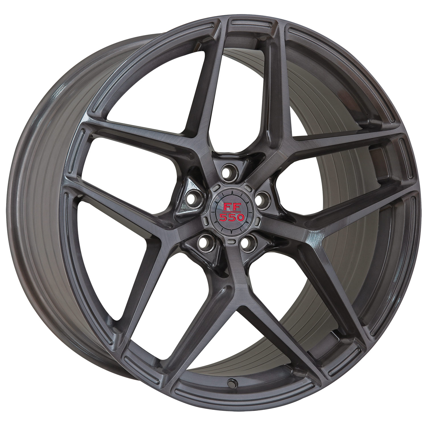 FF 550 Deep Concave 11,0x20 5x112 ET45 Liquid Brushed Metal | Elegance ...